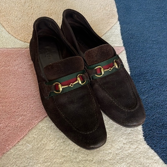 Gucci | Shoes | Vintage Brown Suede Gucci Loafers Sz39 | Poshmark